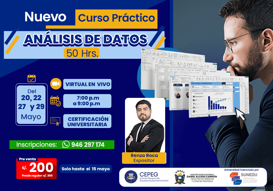 Cursos y Diplomados en Gestión Pública | CEPEG