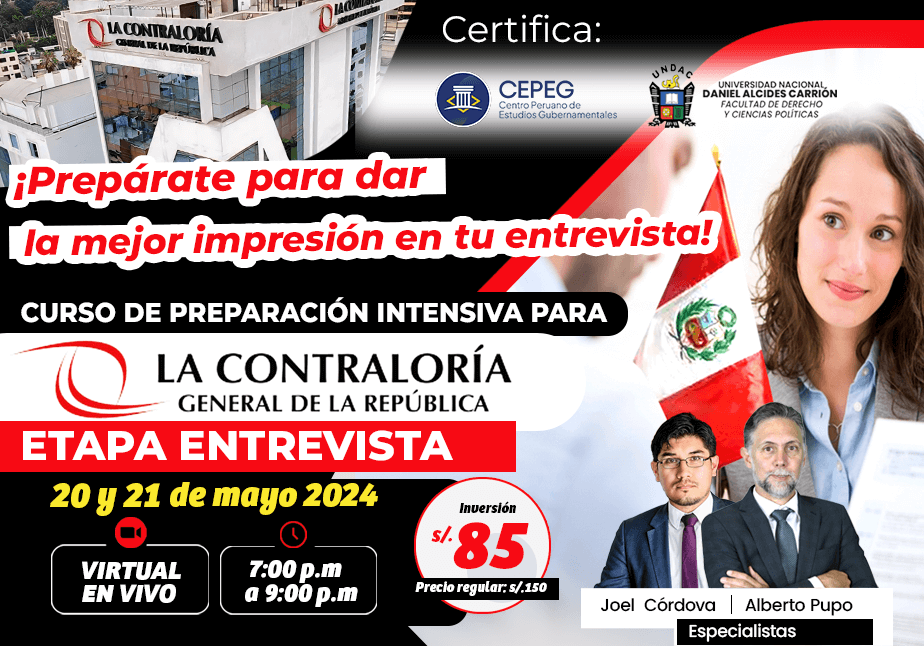 Cursos y Diplomados en Gestión Pública | CEPEG