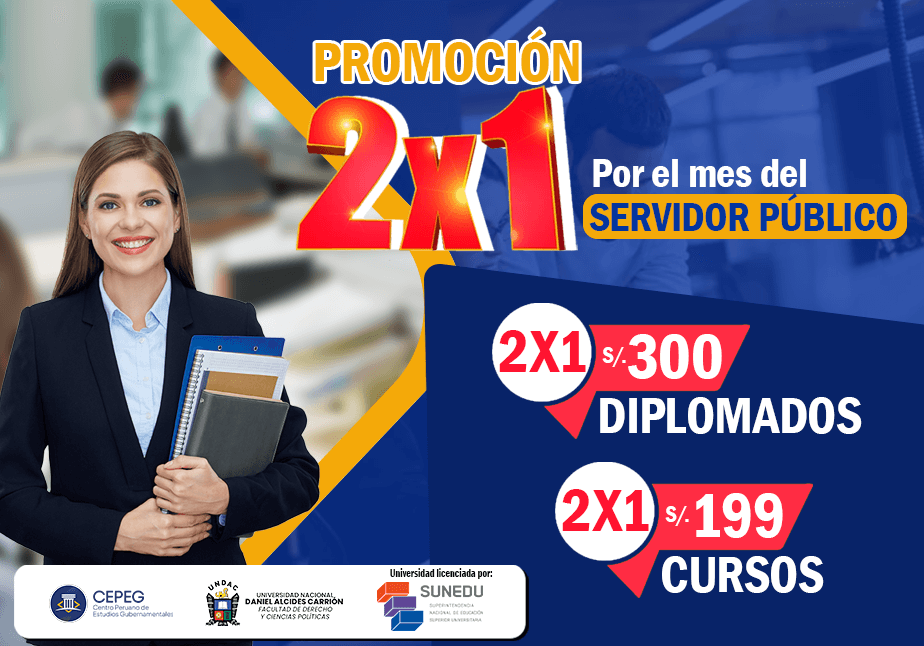 Cursos y Diplomados en Gestión Pública | CEPEG